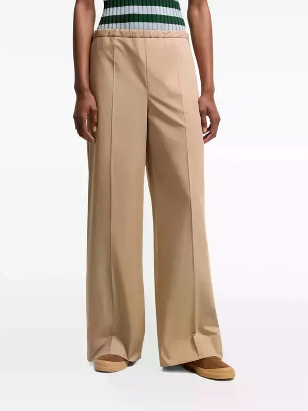 Moncler Poplin Trousers - Neutrals