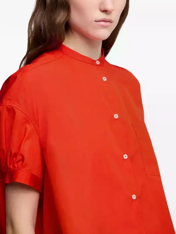 Aspesi Pocket Short-sleeve Shirt - Red