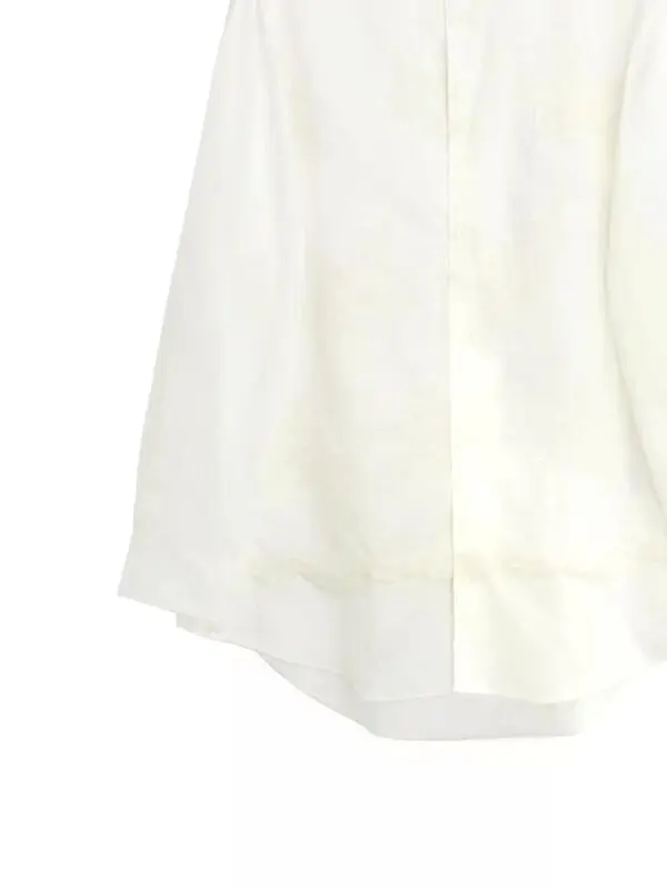 Our Legacy Vast Embroidered Lace-trim Shirt