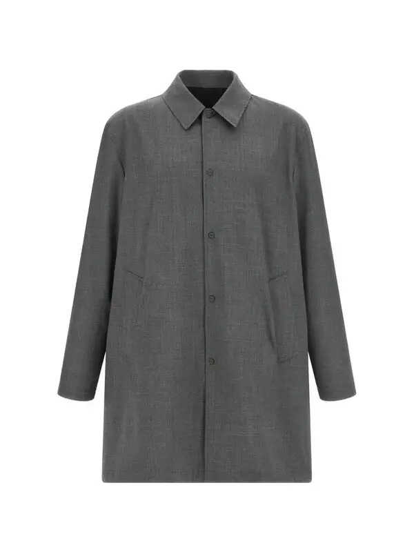 Herno Reversible Raincoat - Grey