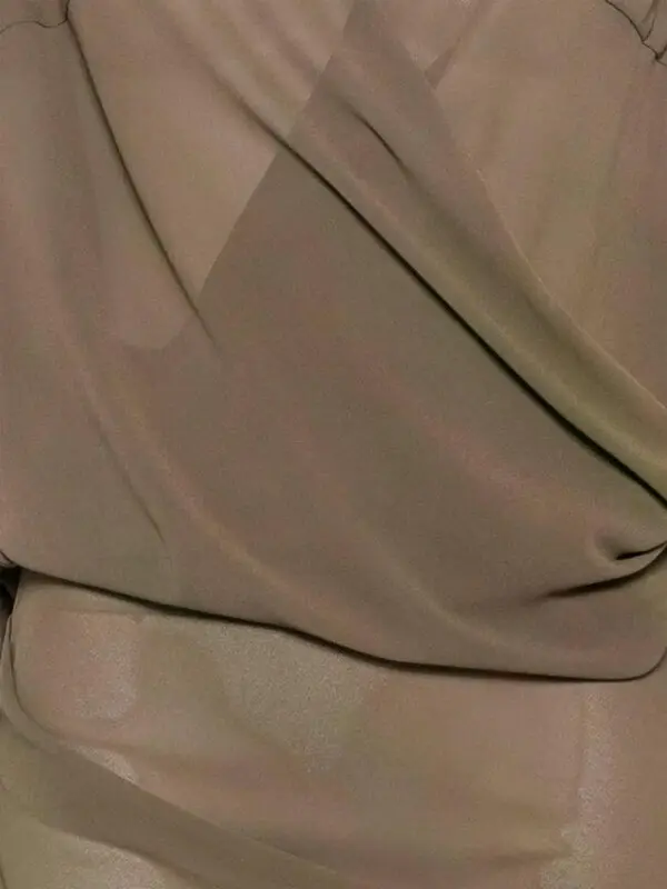ENTIRE STUDIOS Long-sleeved Maxi Dress - Green