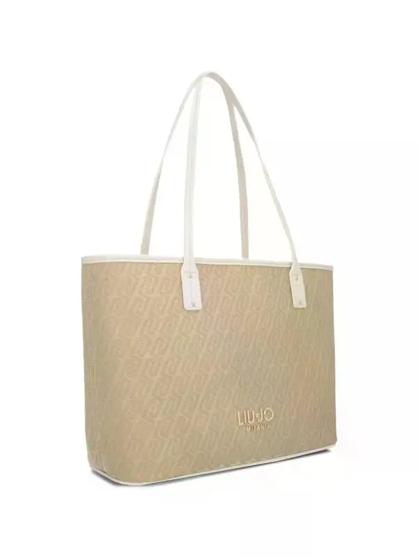 Liu Jo Logo Pattern Zip Bag