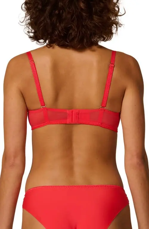 Simone Perele Radieuse Underwire Demi Bra - Flamingo