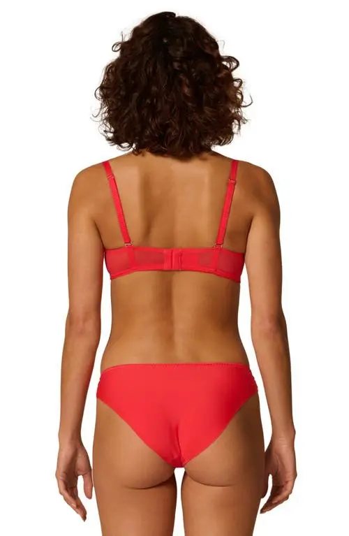 Simone Perele Radieuse Underwire Demi Bra - Flamingo