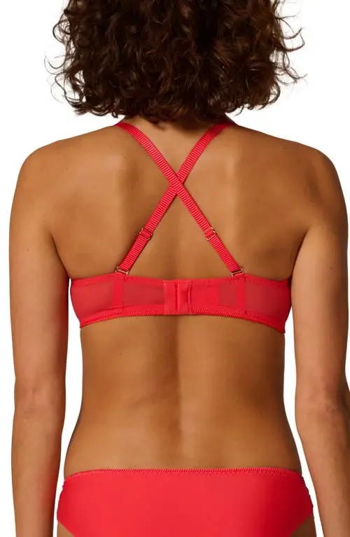Simone Perele Radieuse Underwire Demi Bra - Flamingo