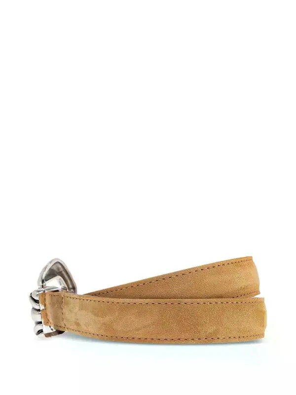 IRO PARIS Baby Embella Suede Belt - Neutrals