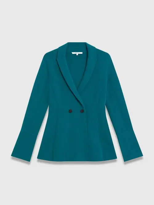 The Fold Somerton Sculpt Knit Blazer
