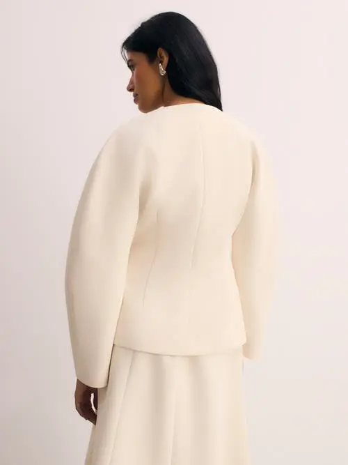 The Fold Ravello Long Sleeve Tailored Jacket