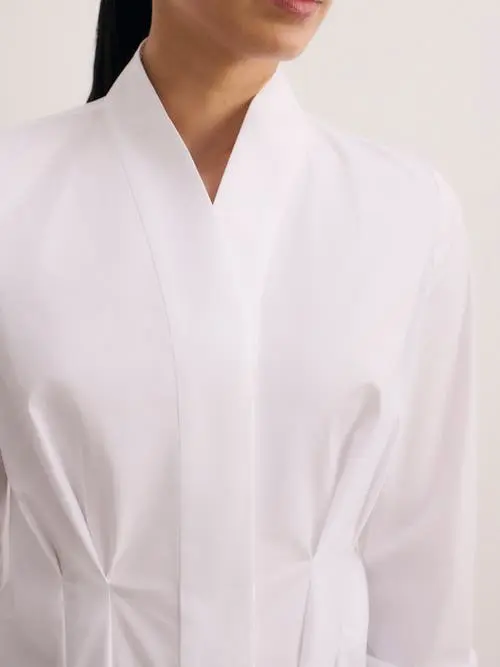 The Fold Avio Cotton Blouse