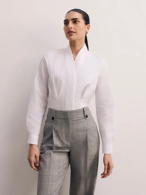 The Fold Avio Cotton Blouse