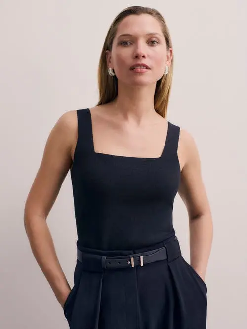 The Fold Keighley Sculpt Knit Top