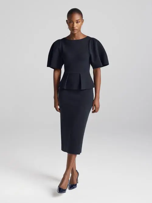 The Fold Nocara Sculpt Knit Dress