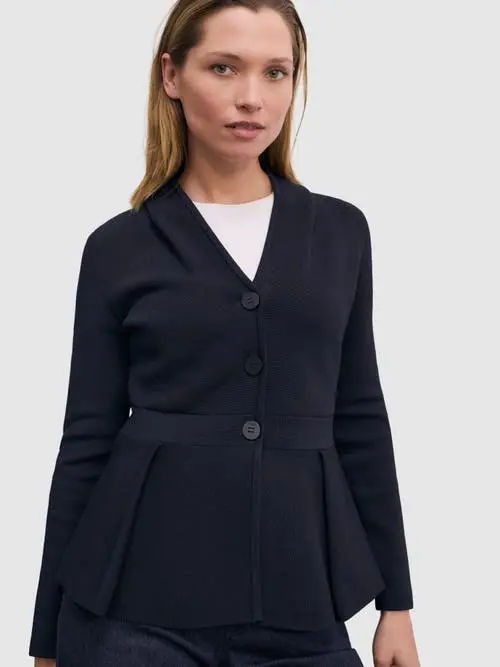 The Fold Corato Sculpt Knit Jacket