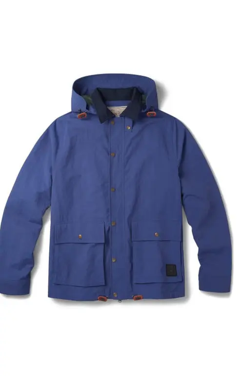 AUBIN Eastwood Long Sleeve Hooded Rain Coat