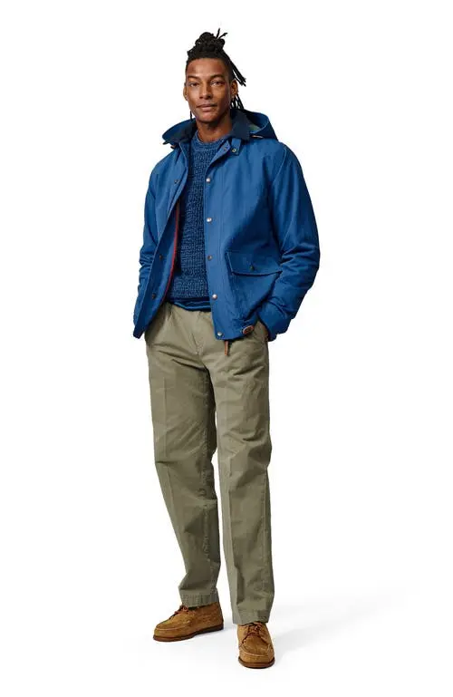 AUBIN Eastwood Long Sleeve Hooded Rain Coat