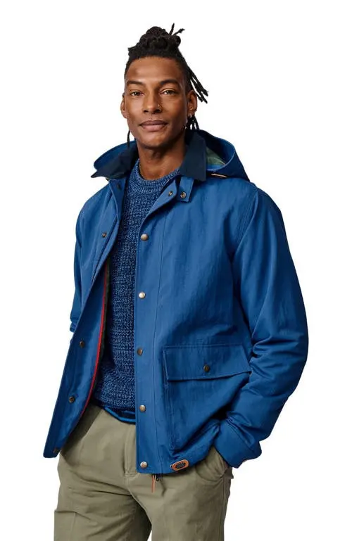 Aubin Eastwood Long Sleeve Hooded Rain Coat