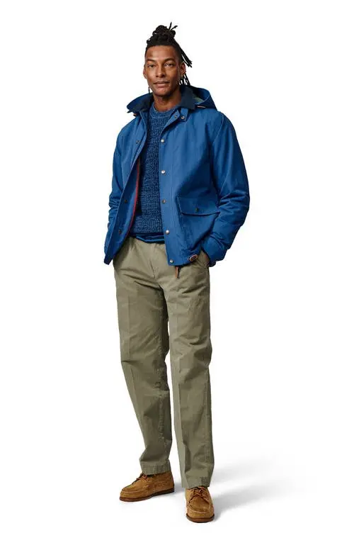 Aubin Eastwood Long Sleeve Hooded Rain Coat