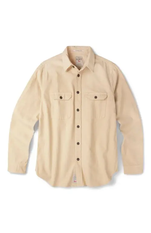 AUBIN Henderson Canvas Relaxed Fit Overshirt
