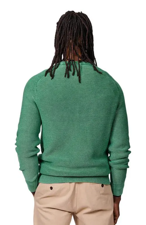 AUBIN Saxilby Tuck Stitch Crew Neck Jumper