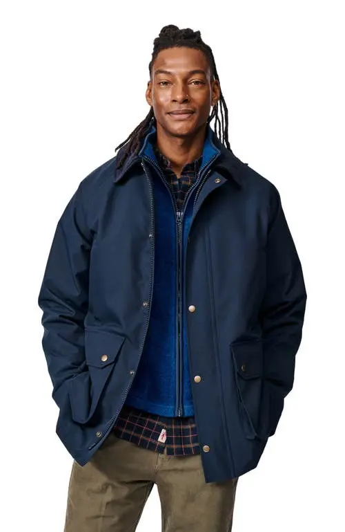 AUBIN Derwent Long Sleeve Collared Barn Jacket