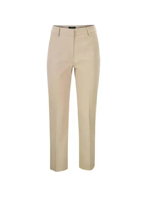 Max Mara Welt-pocket Trousers - Neutrals