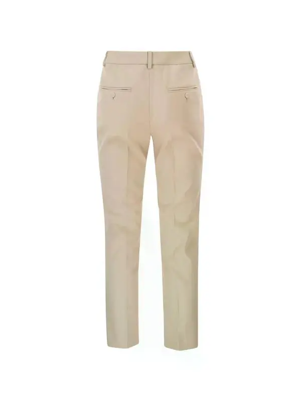 Max Mara Welt-pocket Trousers - Neutrals