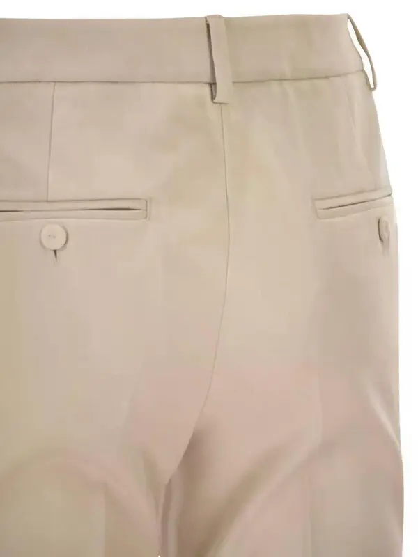 Max Mara Welt-pocket Trousers - Neutrals