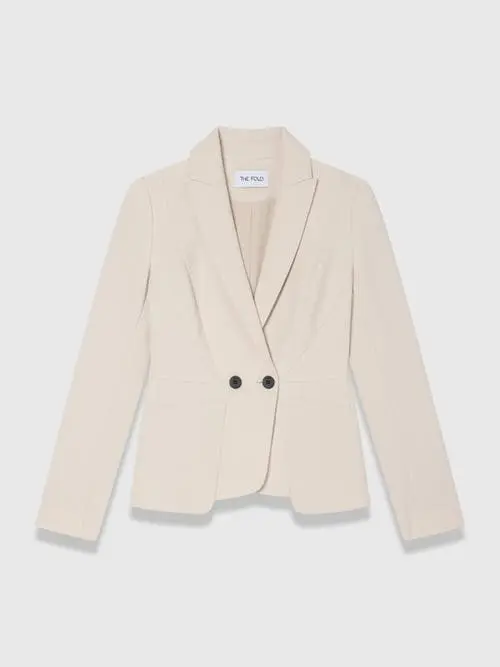 The Fold Caselle Doppio Crepe Blazer