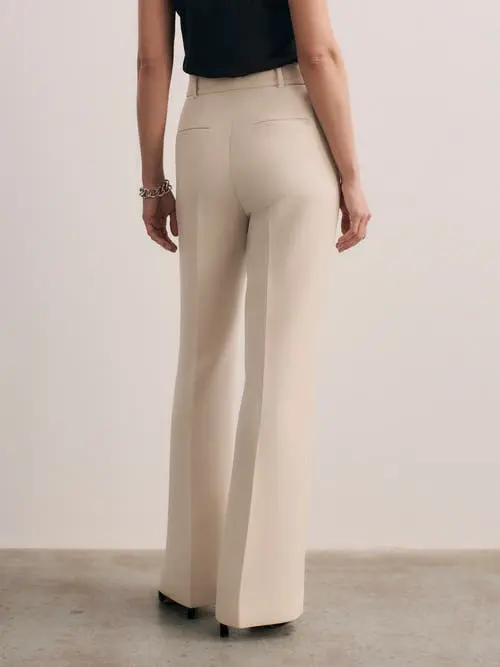 The Fold Clever Crepe Doppio Alzira Trousers