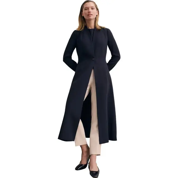The Fold Finchley Crepe Coat