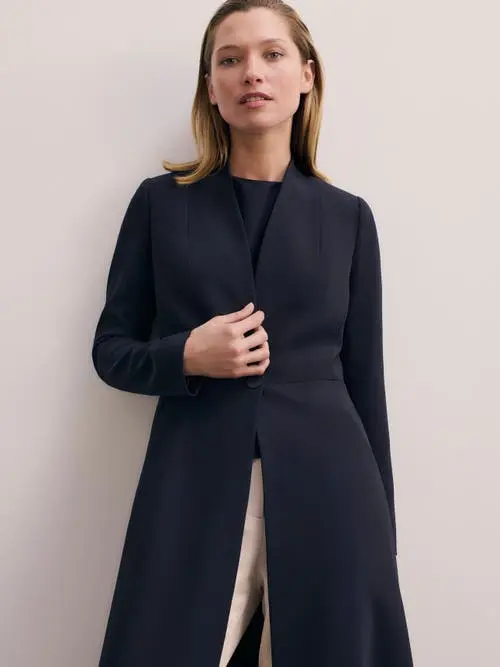 The Fold Finchley Crepe Coat