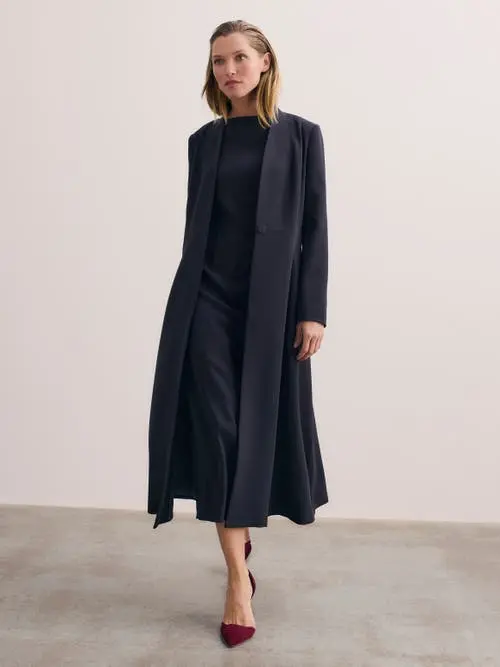 The Fold Finchley Crepe Coat