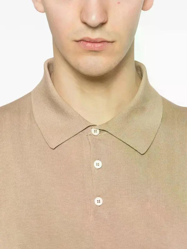 ZANONE Buttoned Polo Shirt