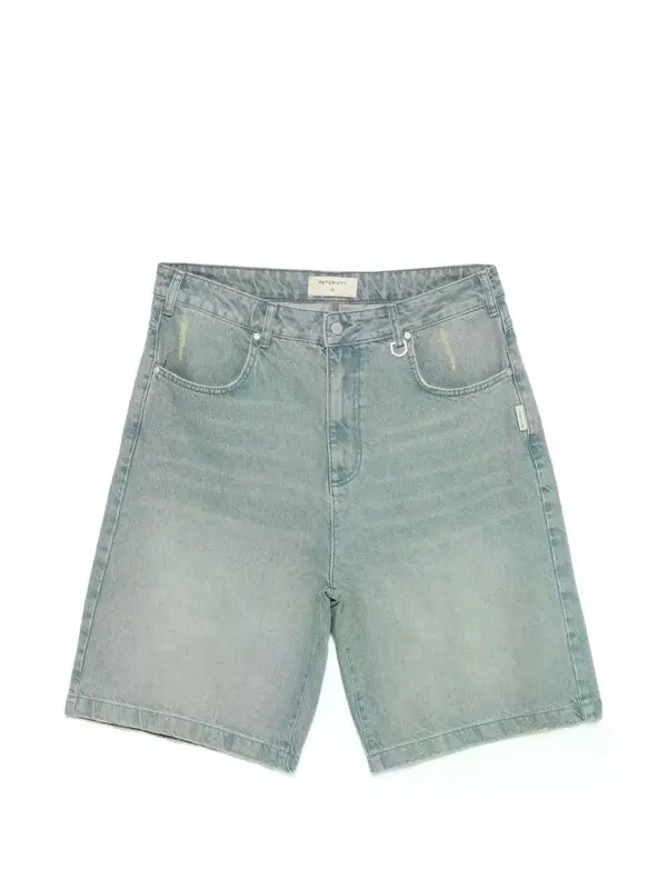 RETERNITY Distressed Shorts - Blue