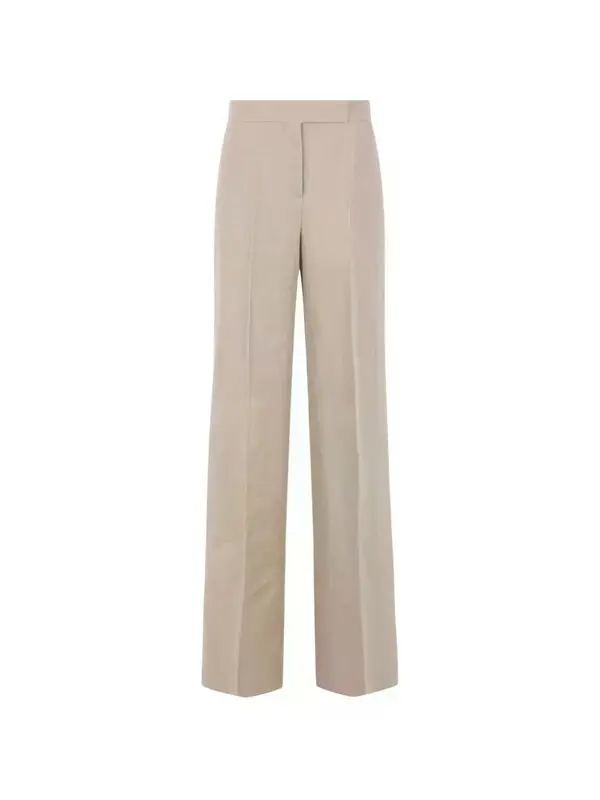 Max Mara Linen Trousers - Neutrals