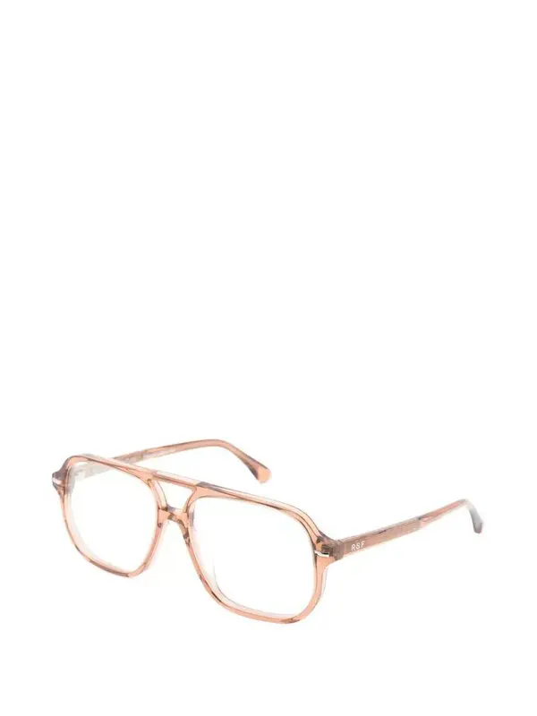 RETROSUPERFUTURE 152 Browline Glasses - Neutrals