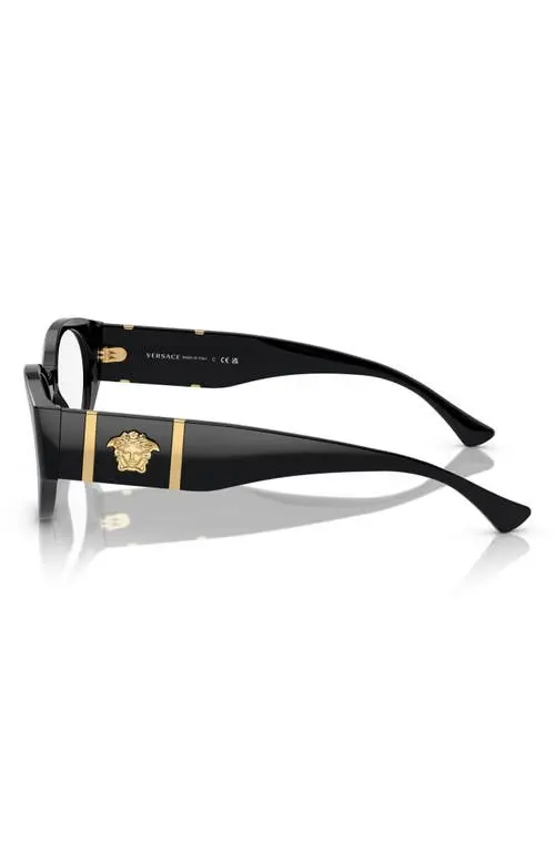 Versace Oval Optical Glasses
