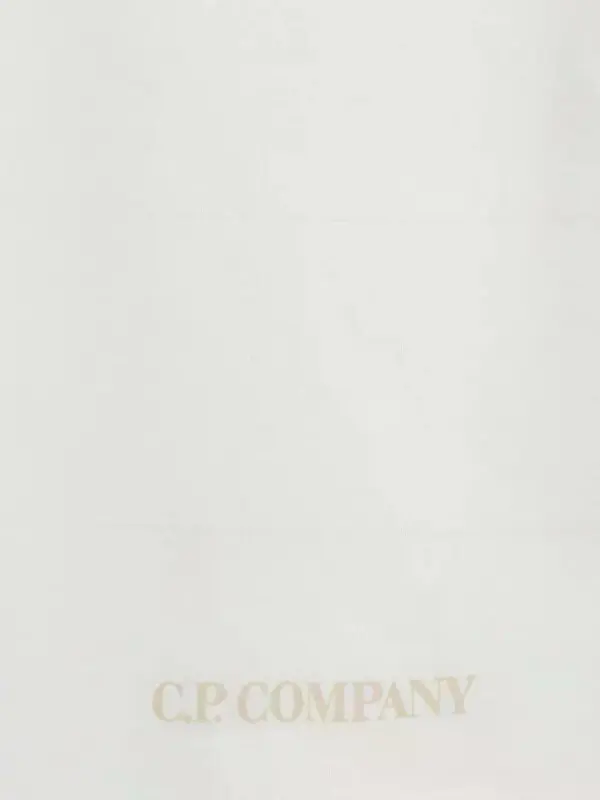 C.P. COMPANY Logo-detail Cotton T-shirt - White