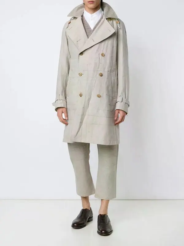 Junya Watanabe Exposed Seam Trench Coat