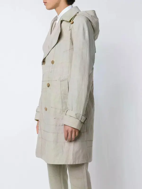 Junya Watanabe Exposed Seam Trench Coat