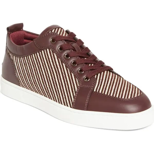 CHRISTIAN LOUBOUTIN Rantulow Low Top Sneaker - Amara/white/brown