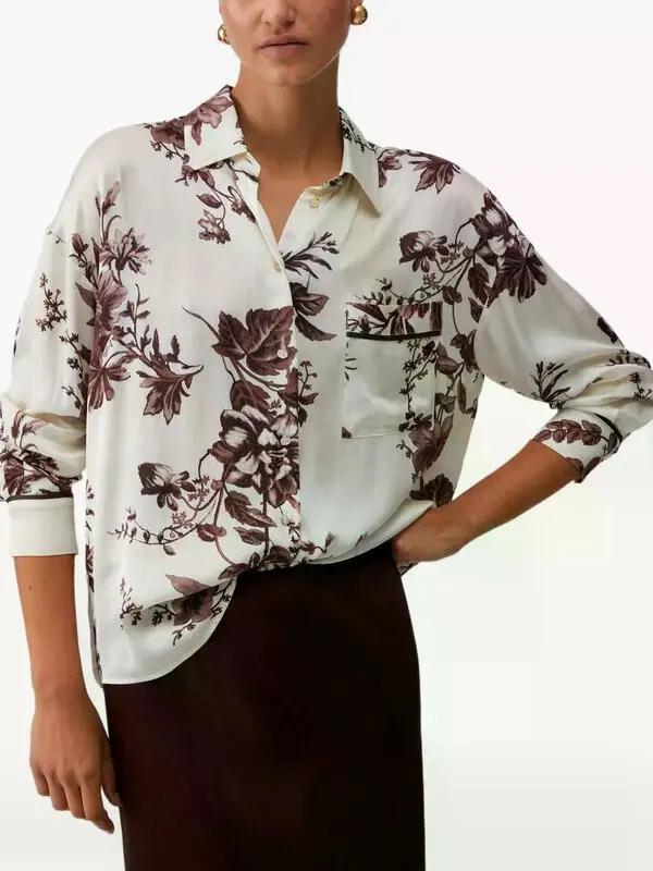 Liu Jo Floral-print Pocket Shirt