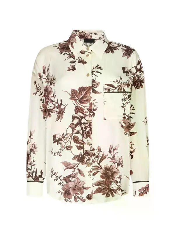 Liu Jo Floral-print Pocket Shirt