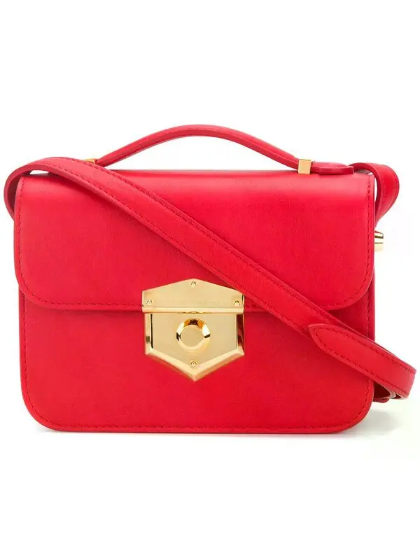 Alexander McQueen Small Wicca Shoulder Bag - Red