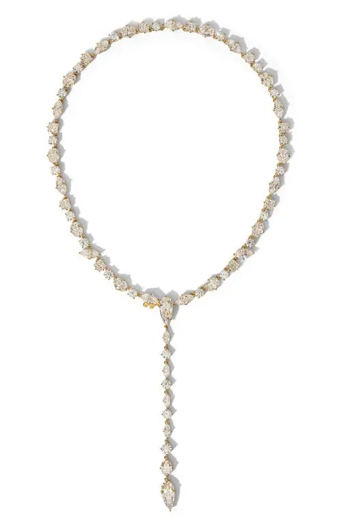 Nadri Riviera Convertible Y-necklace - Gold