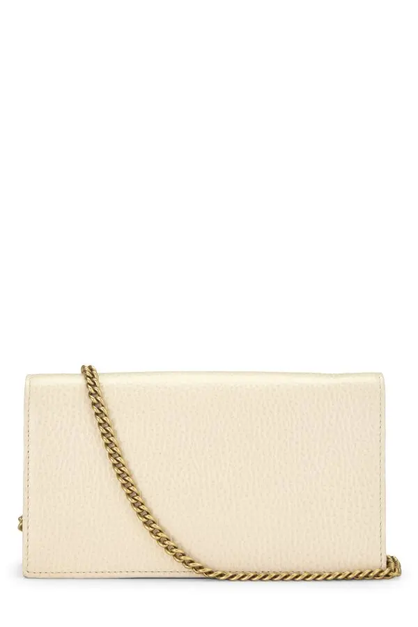 Gucci Leather Gg Marmont Crossbody Bag