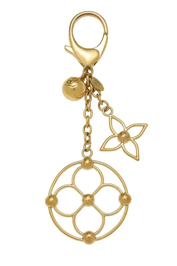 LOUIS VUITTON Monogram Bloomy Bag Charm
