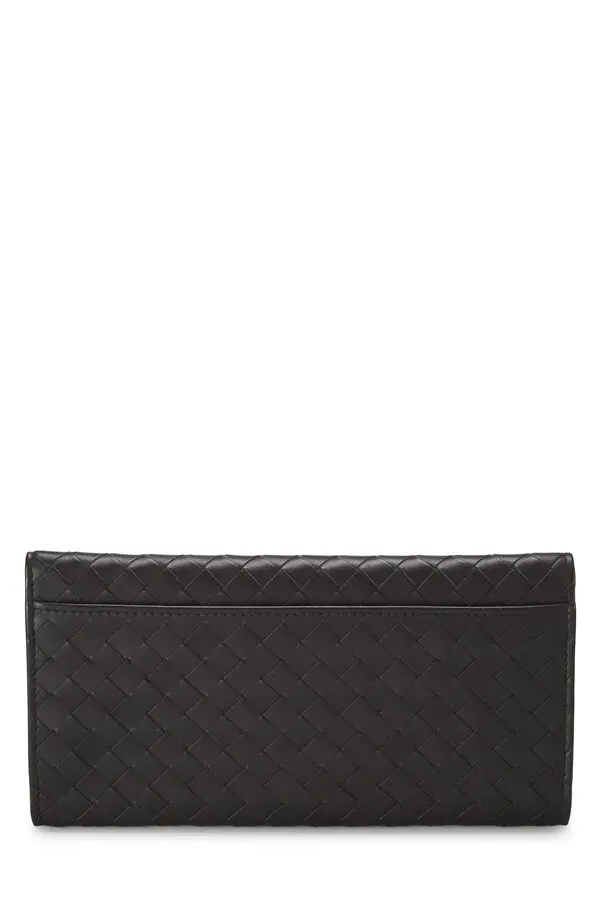 Bottega Veneta Intrecciato Long Wallet - Brown