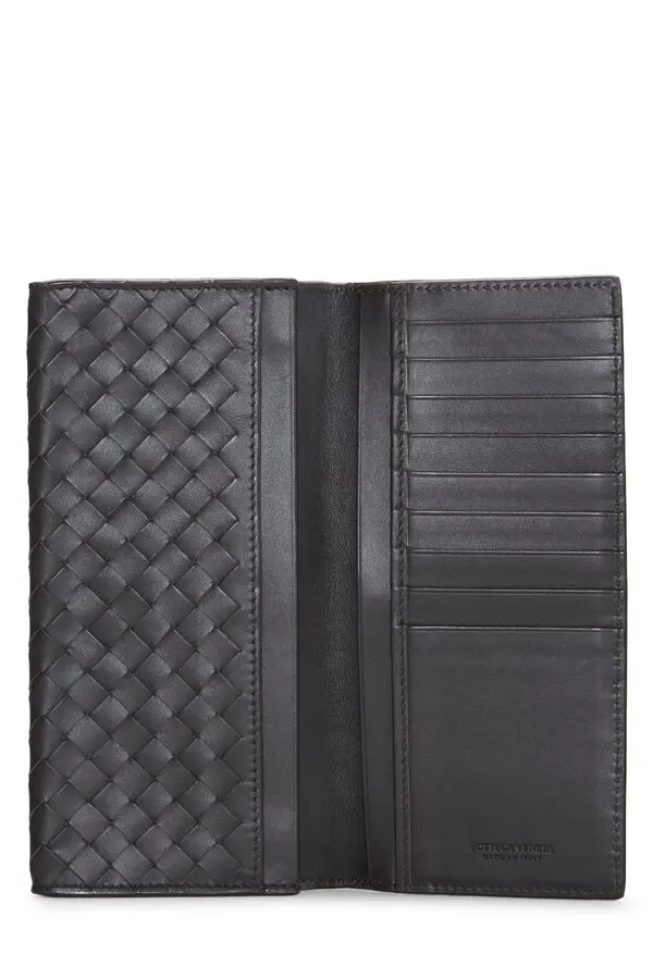Bottega Veneta Intrecciato Long Wallet - Brown