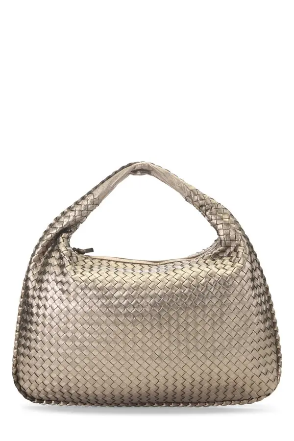 Bottega Veneta Intrecciato Veneta Hobo - Gold